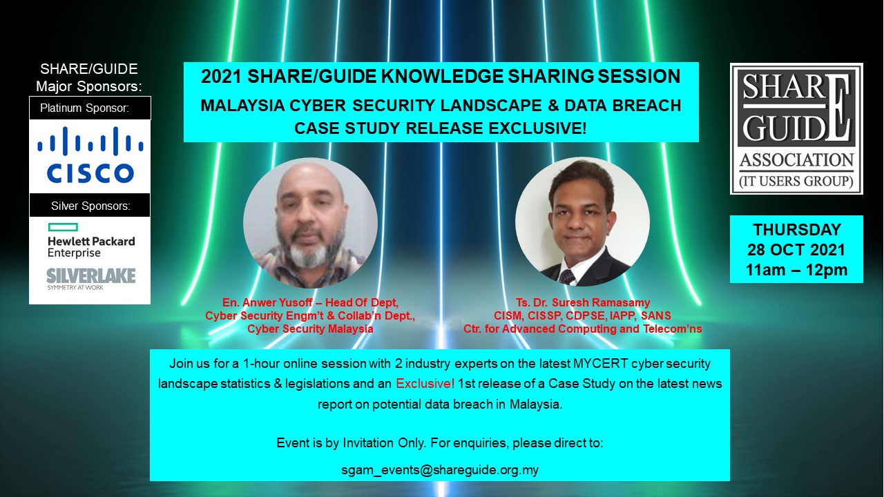 SHARE/GUIDE Cyber Security Landscape & Data Breach Case study – 28 ...